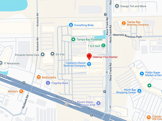 16. oldsmar flea market map