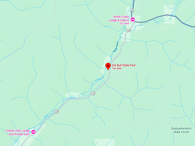 16. ole bull state park map