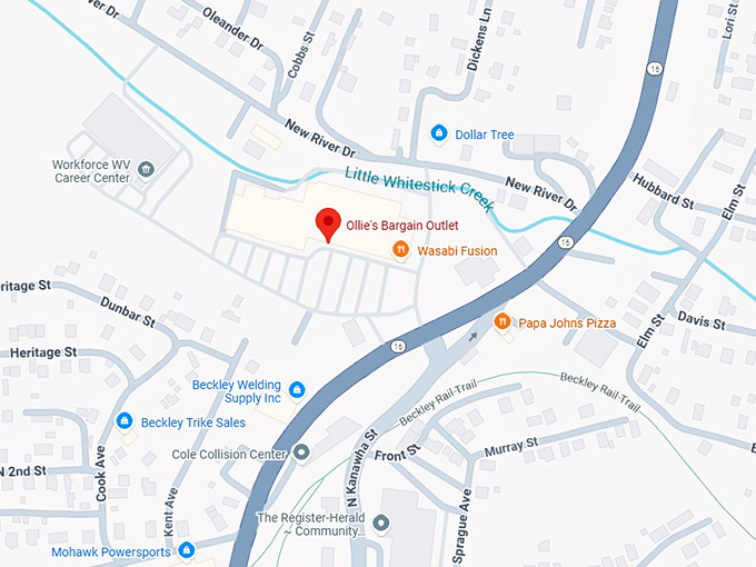 16. ollie's bargain outlet map