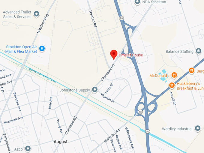 16. omelet house map