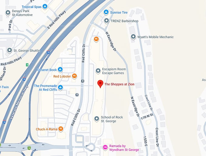 16. outlets at zion (the shoppes at zion) map
