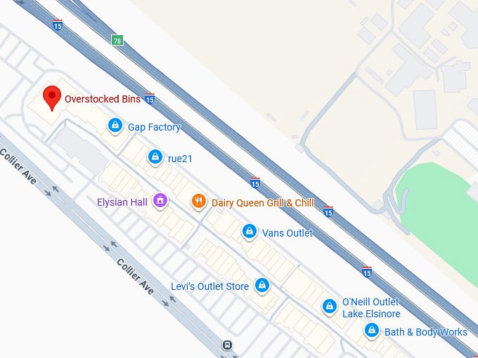 16. overstocked bins map