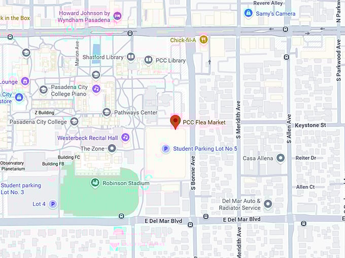 16. pcc flea market map