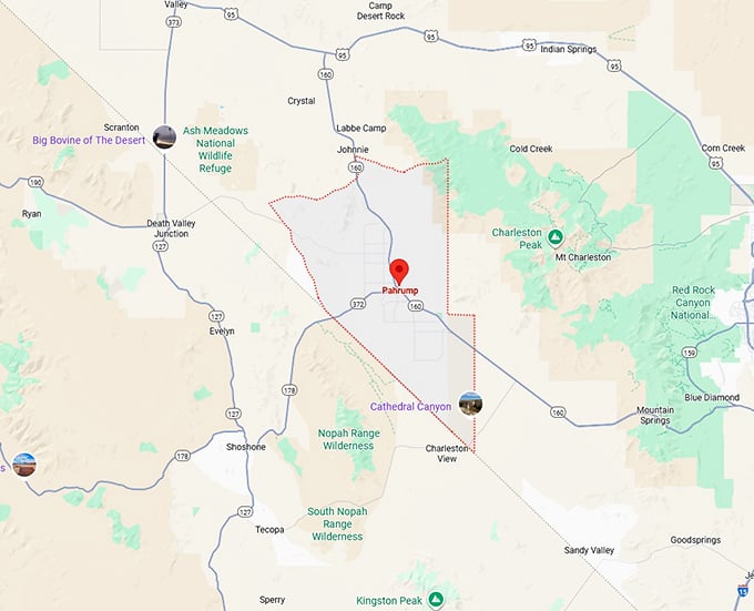 16. pahrump map