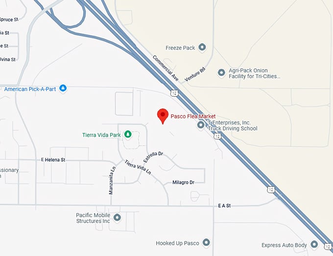 16. pasco flea market map