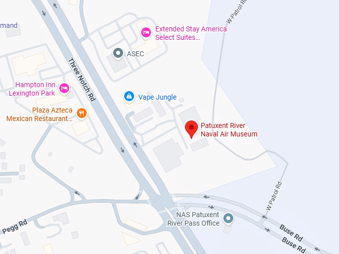 16. patuxent river naval air museum map