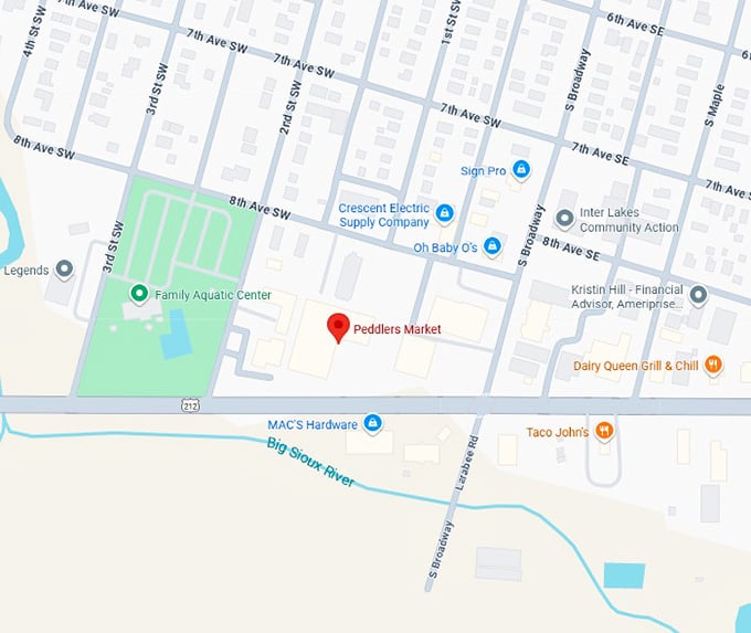 16. peddlers market map