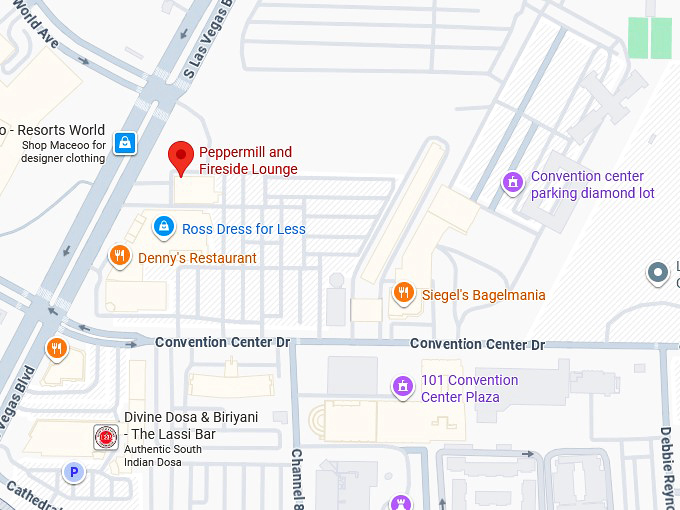 16. peppermill and fireside lounge map