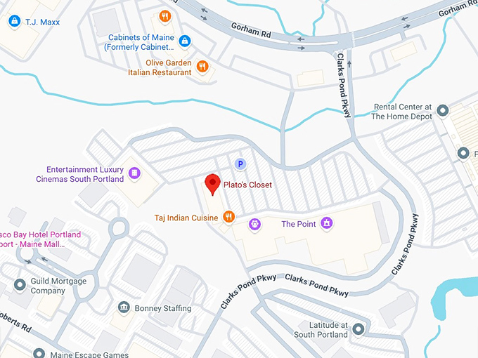 16. plato's closet (333 clarks pond pkwy #620) map