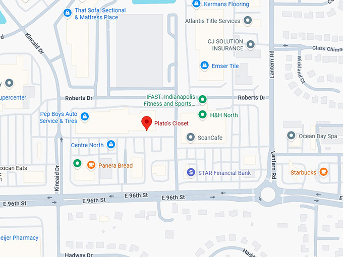 16. plato&rsquo;s closet map