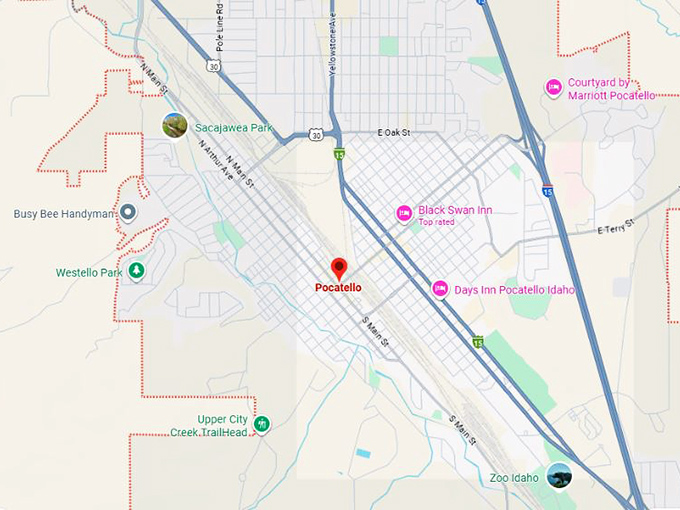 16. pocatello id map