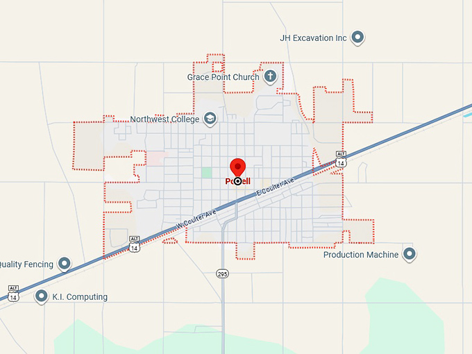 16. powell map