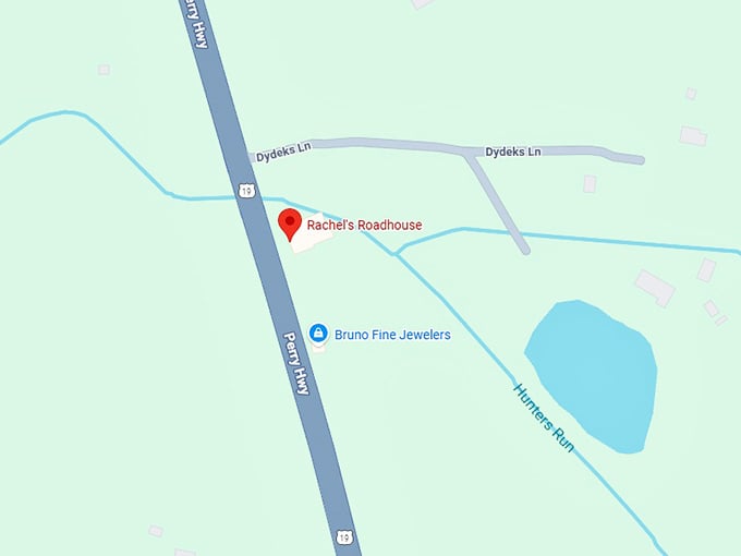 16. rachel's roadhouse map