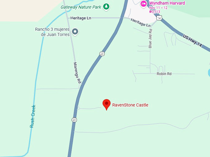 16. ravenstone castle map