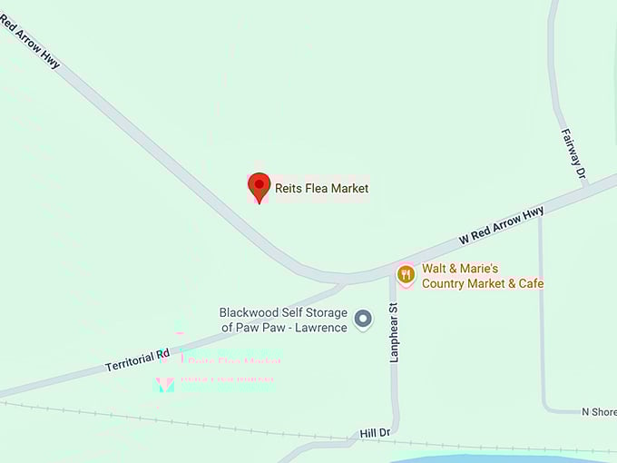 16. reits flea market map