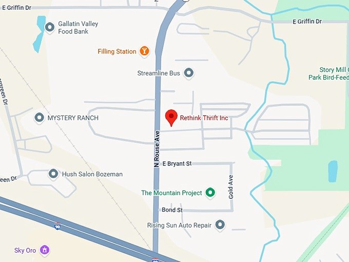 16. rethink thrift inc map