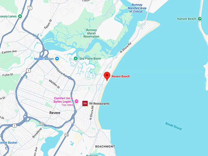 16. revere beach map