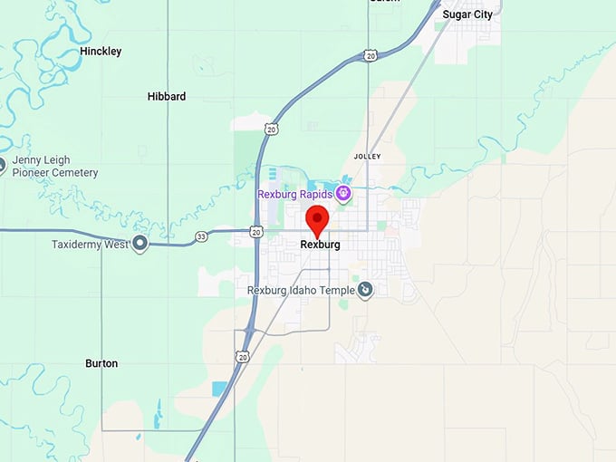 16. rexburg id map