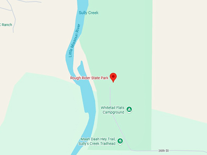 16. rough rider state park map