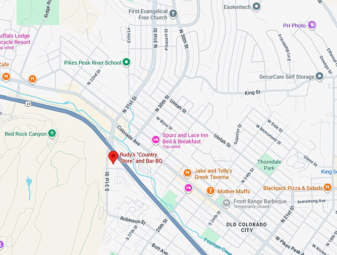 16. rudy&rsquo;s country store & bar‑b‑q map
