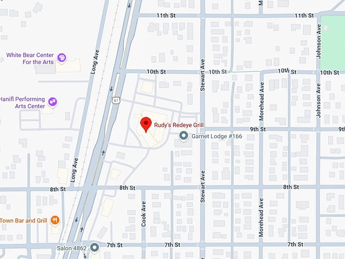 16. rudy's redeye grill map