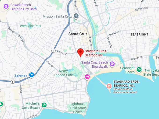 16. stagnaro bros. seafood, inc. map