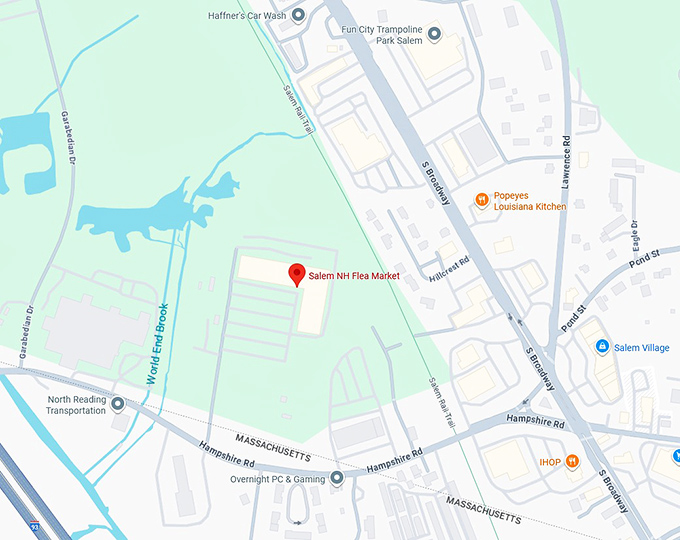 16. salem nh flea market inc map