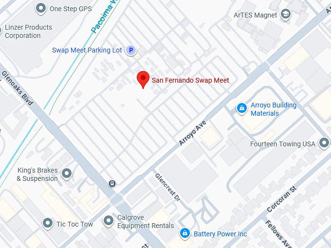16. san fernando swap meet map