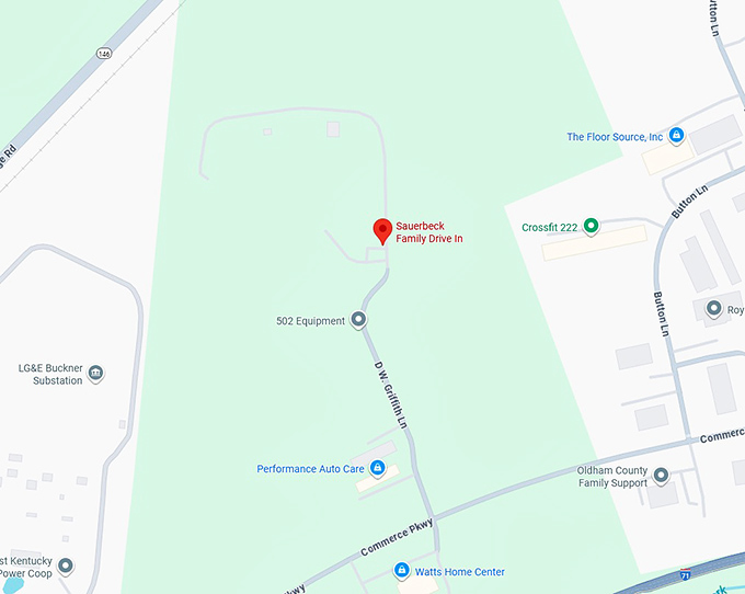 16. sauerbeck family drive in map