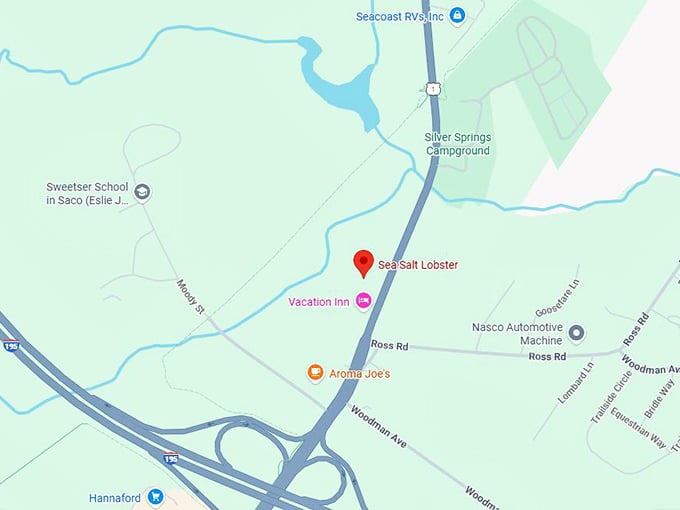 sea salt lobster map