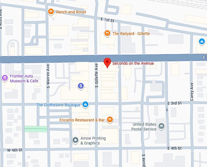 16. seconds on the avenue map