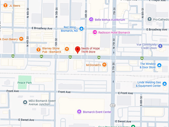 16. seeds of hope thrift store map