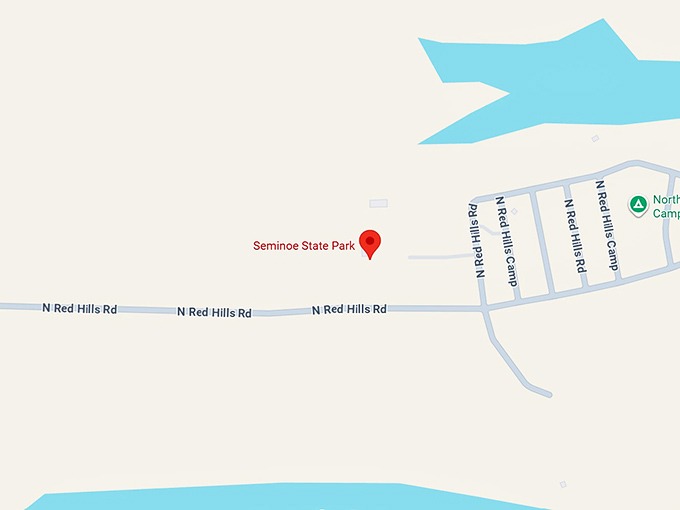 16. seminoe state park map