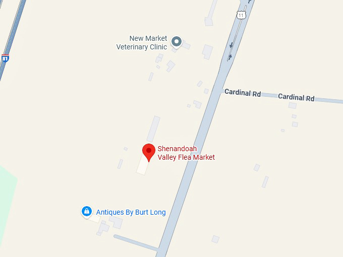 16. shenandoah valley flea market map