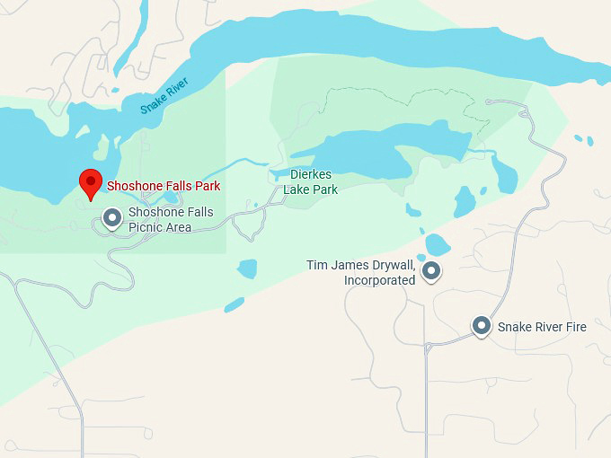 16. shoshone falls map