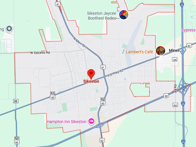 16. sikeston map
