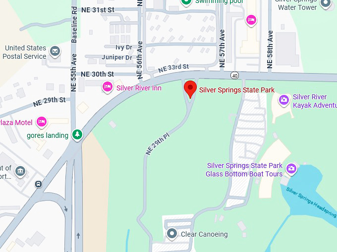 16. silver springs state park (5656 e silver springs blvd) map