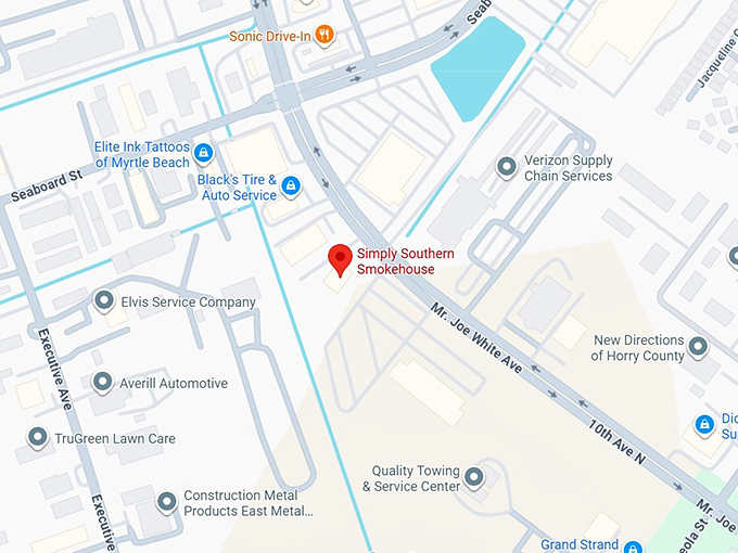 16. simply southern smokehouse map