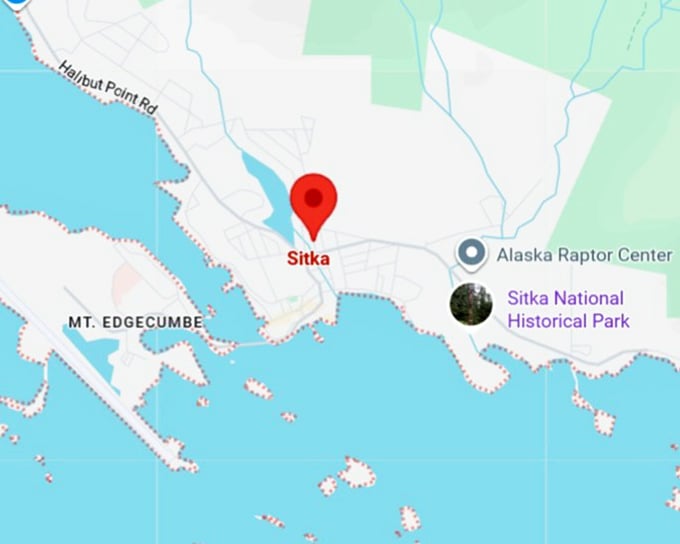 16. sitka map