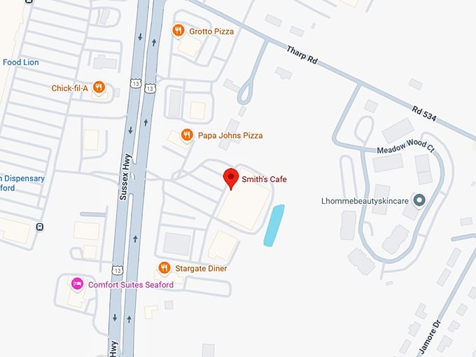 16. smith's cafe map