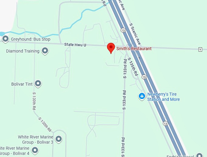 16. smith's restaurant map