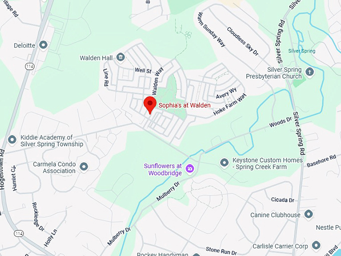 16. sophia's at walden map