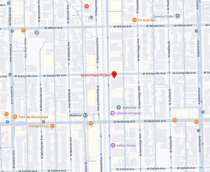 16. spacca napoli pizzeria map
