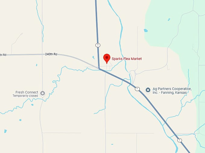16. sparks flea market map