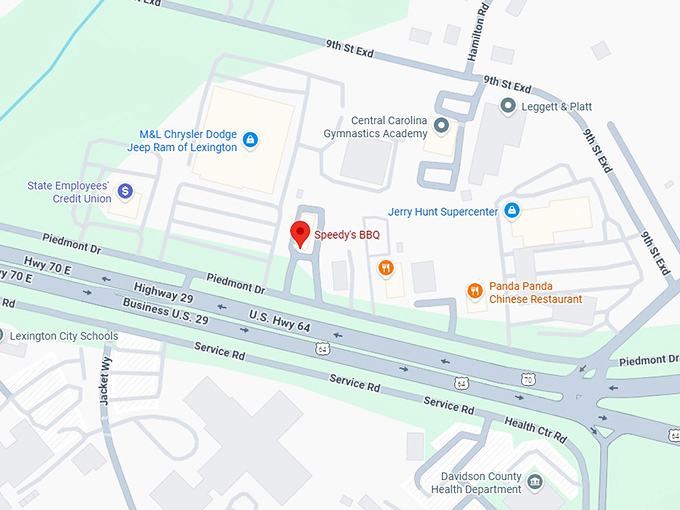 16. speedy's bbq map