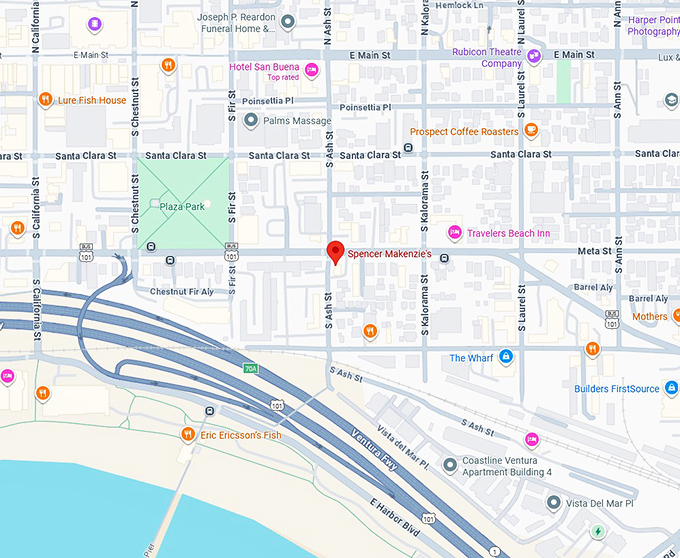 16. spencer makenzie&rsquo;s map