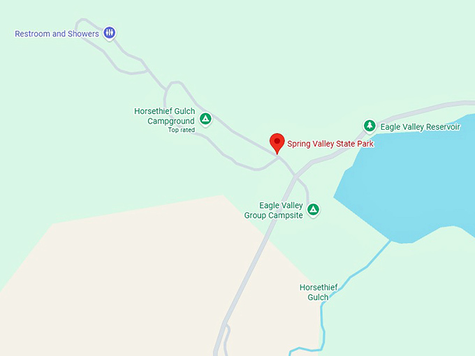 16. spring valley state park map