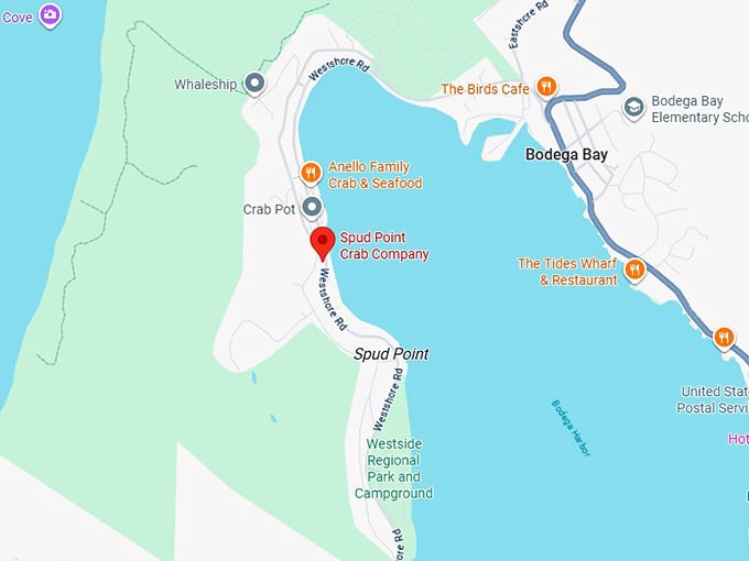 16. spud point crab company map