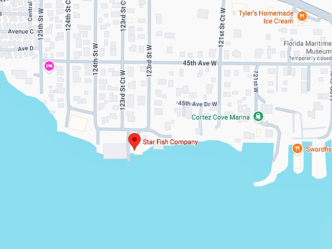 16. star fish company map