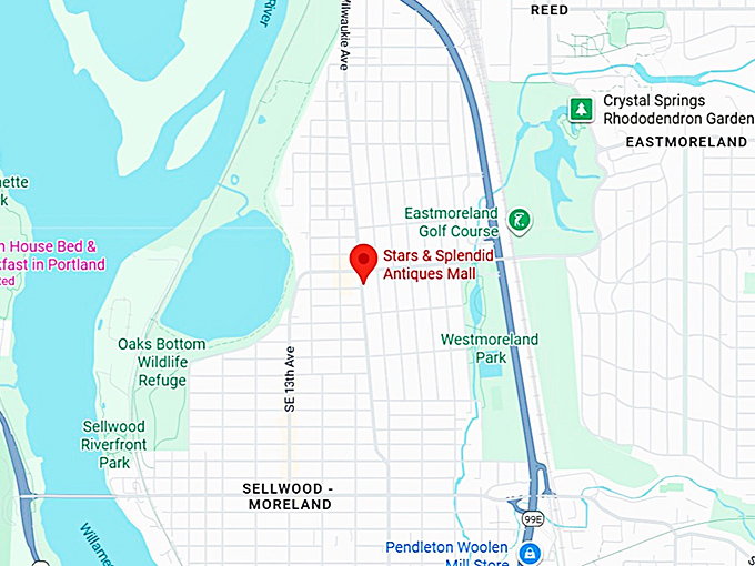 16. stars & splendid antiques mall map